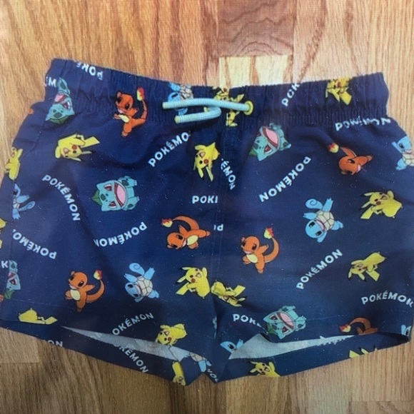 Swim | Pokemon Themed Kids Swim Shorts | Poshmark